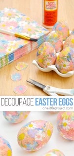 Decoupage Easter Eggs | How to Decoupage Eggs with Napkins