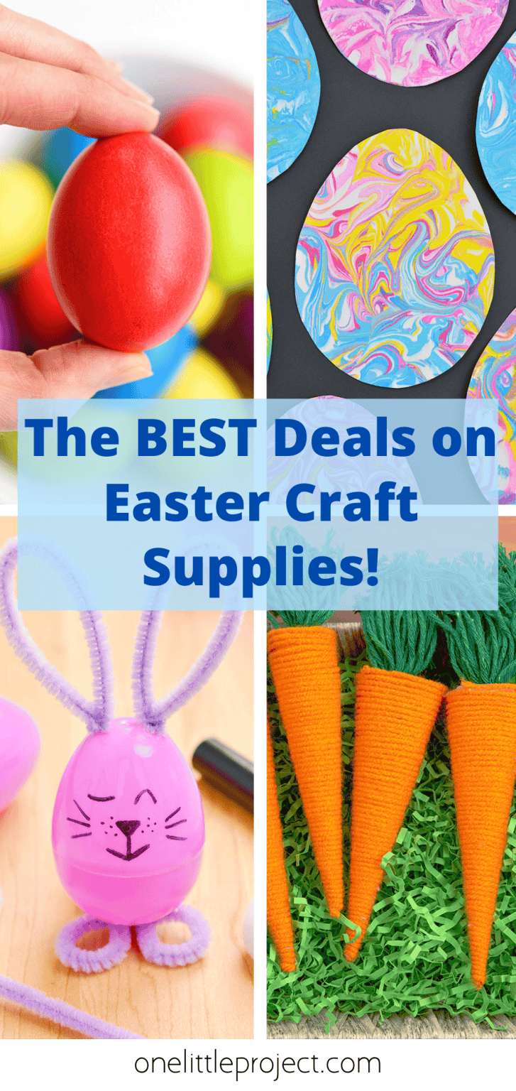 The Best Deals on Easter Craft Supplies for 2024 - One Little Project