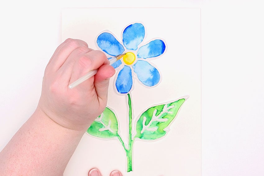 Glue Gun Art Flowers | How to "Paint" with a Hot Glue Gun