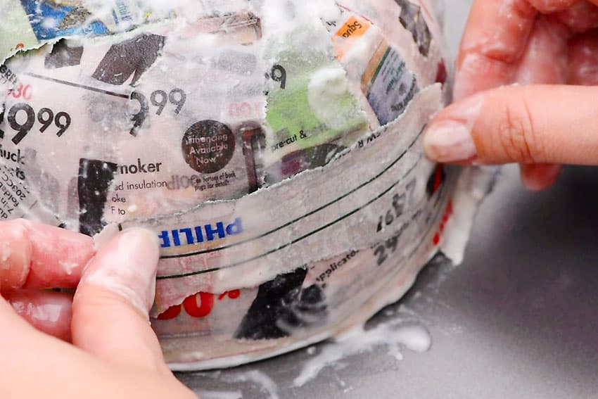 How to Make Paper Mache | The BEST Paper Mache Recipe