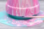 Paint Pouring on Terracotta Pots | How to Pour Paint Flower Pots