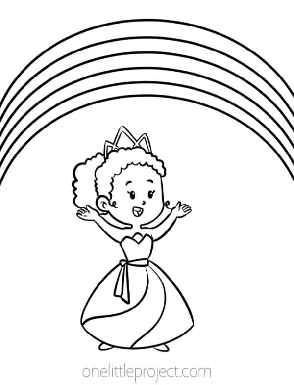 Princess Coloring Pages | Free, Printable Princess Coloring Sheets