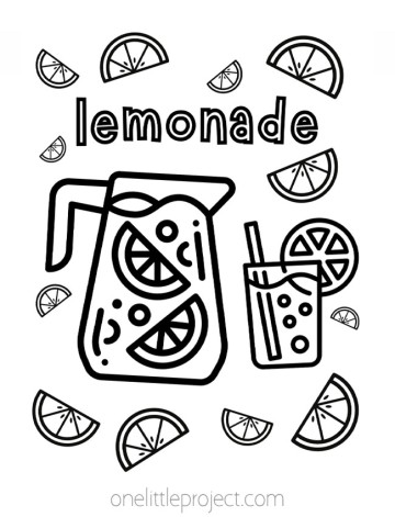 Summer Coloring Pages | FREE Printable Summer Coloring Sheets