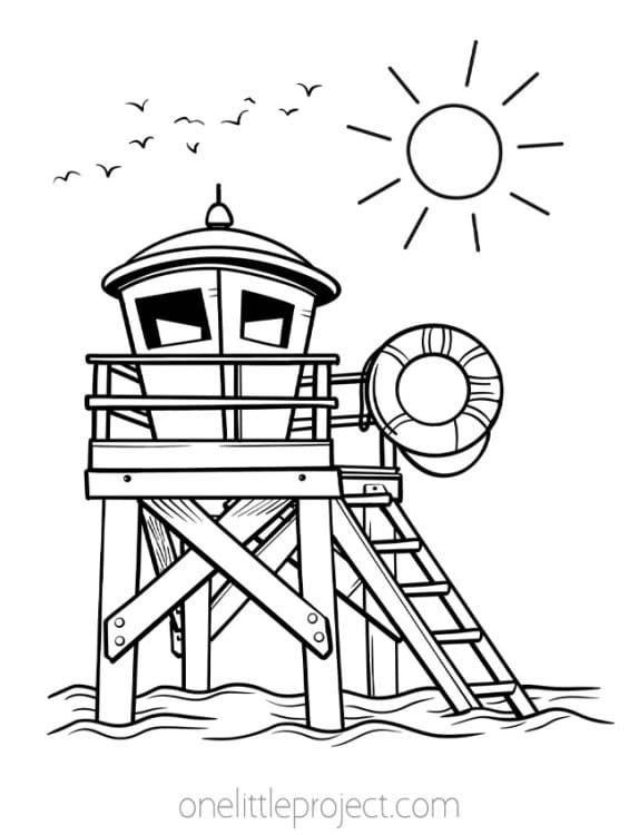 Summer Coloring Pages | FREE Printable Summer Coloring Sheets