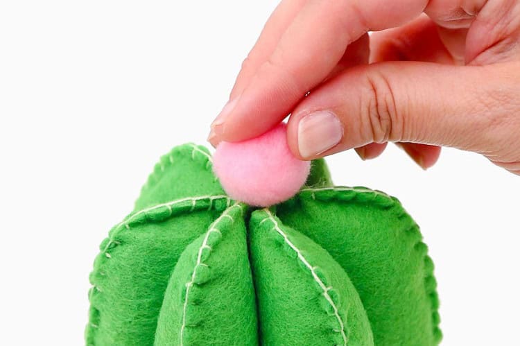 Felt Cactus Pattern | Free DIY Felt Cactus Template