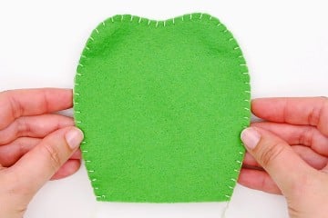 Felt Cactus Pattern | Free DIY Felt Cactus Template