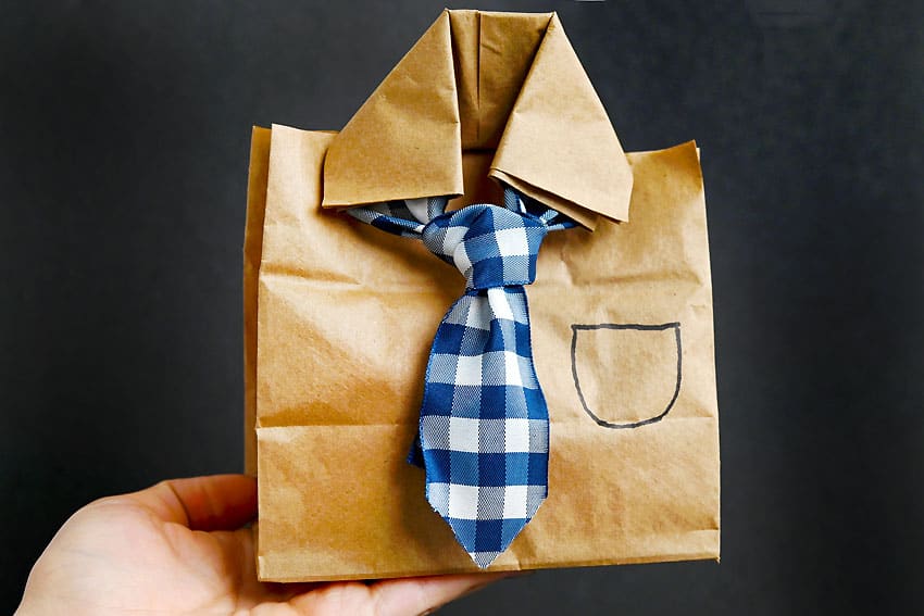 DIY Father s Day Gift Bags Easy Father s Day Paper Bag Craft DIY Father s Day Gift Bags Easy Father s Day Paper Bag Craft