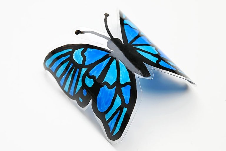 Plastic Bottle Butterfly Craft | How to Make Plastic Bottle Butterflies