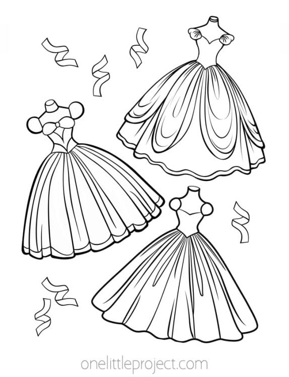 Princess Coloring Pages | Free, Printable Princess Coloring Sheets