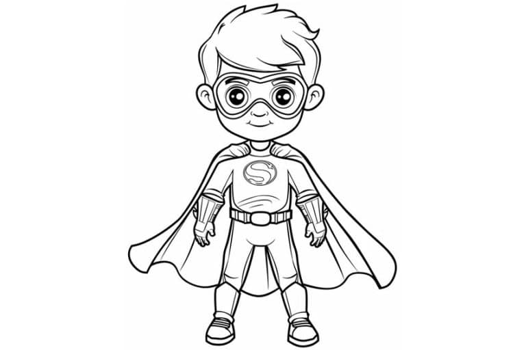Boyish Coloring Pages | Free, Printable Coloring Pages for Boys