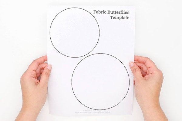 DIY Fabric Butterflies | How to Make a Fabric Butterfly (Free Pattern!)