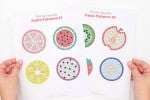 Perler Bead Fruit | Free Fruit Perler Beads Patterns