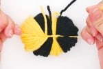 Pom Pom Bees | How to Make a Bee Pom Pom Craft