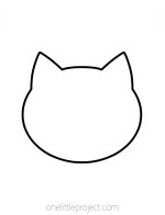 Cat Outline | Free, Printable Cat Template Shapes