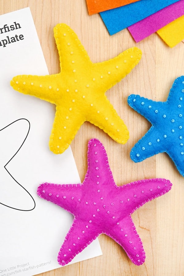Felt Starfish Pattern | How to Make a Felt Starfish