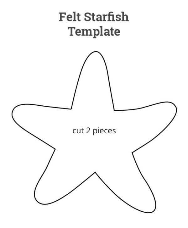 Felt Starfish Pattern | How to Make a Felt Starfish