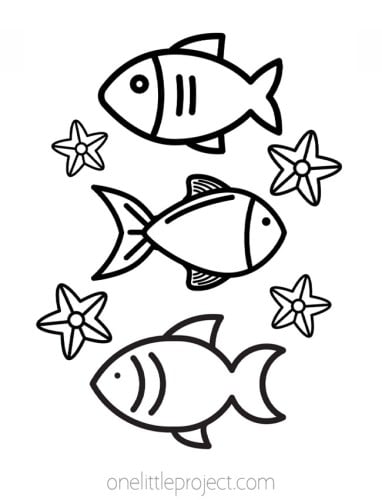 Fish Coloring Pages | Free, Printable Fish Coloring Sheets