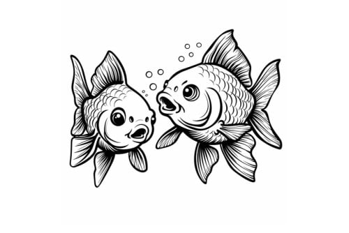 Fish Coloring Pages | Free, Printable Fish Coloring Sheets