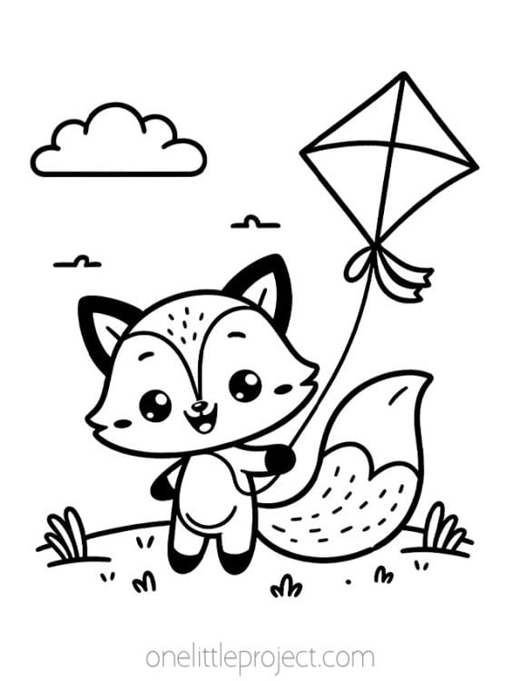 Fox Coloring Pages | Free, Printable Fox Coloring Sheets