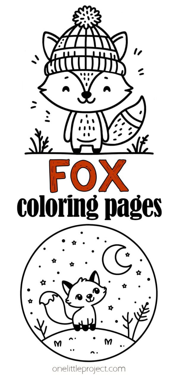 Fox Coloring Pages | Free, Printable Fox Coloring Sheets