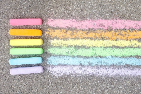 22 Totally Awesome Sidewalk Chalk Ideas | Sidewalk Chalk Art