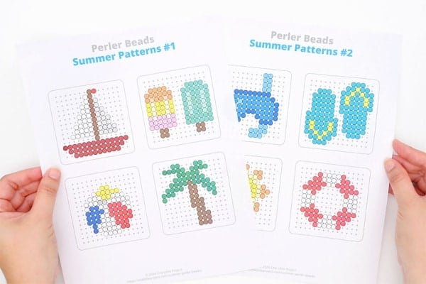 Summer Perler Beads | Free Summer Perler Bead Patterns