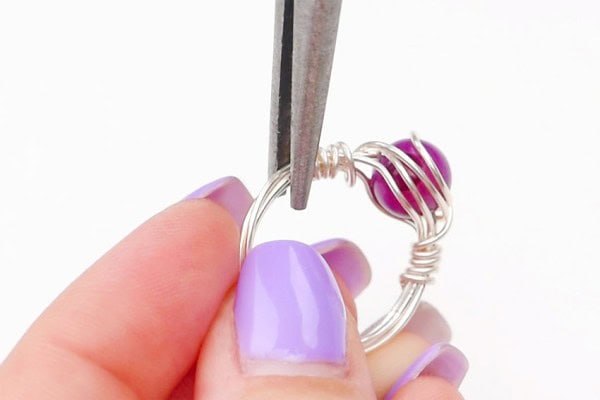 DIY Wire Wrapped Rings | How to Make a Wire Wrap Ring