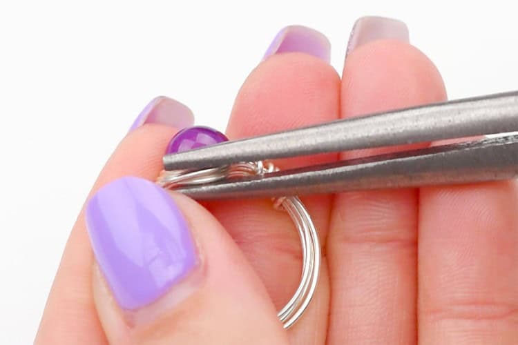 DIY Wire Wrapped Rings | How to Make a Wire Wrap Ring
