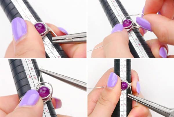 DIY Wire Wrapped Rings | How to Make a Wire Wrap Ring