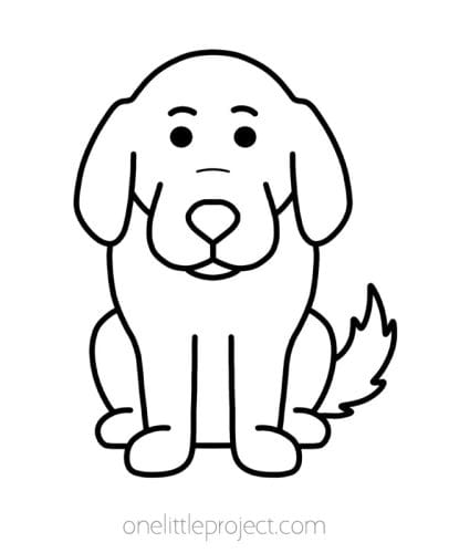 Dog Outline | Free, Printable Dog Templates