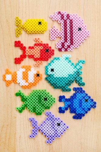 Perler Bead Fish | FREE Perler Bead Fish Pattern