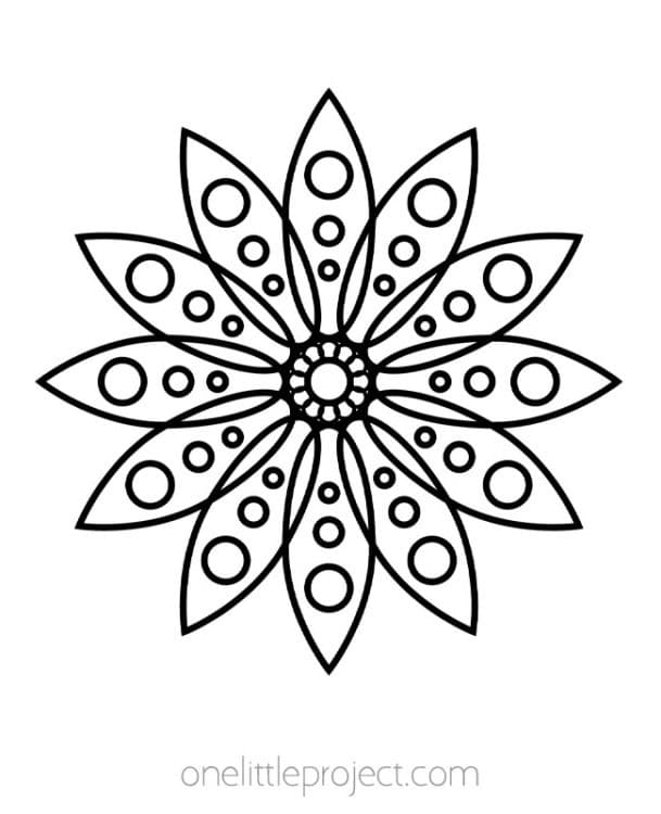 Mandala Coloring Pages | Free, Printable Mandala Coloring Sheets