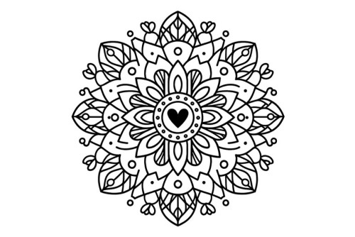 Mandala Coloring Pages | Free, Printable Mandala Coloring Sheets