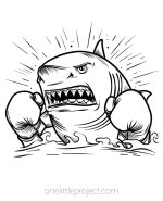 Shark Coloring Pages | Free, Printable Shark Coloring Sheets