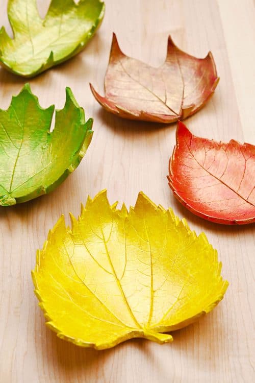Clay Leaf Bowl | DIY Leaf Clay Dish
