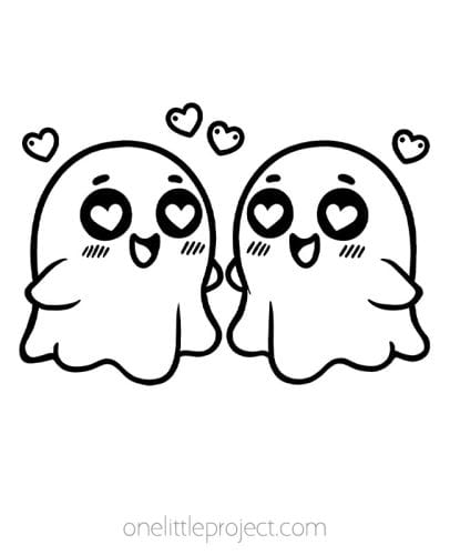 Ghost Coloring Pages | Free, Printable Ghost Coloring Sheets