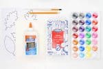 Leaf Salt Painting | Easy Fall Leaves Salt Painting for Kids