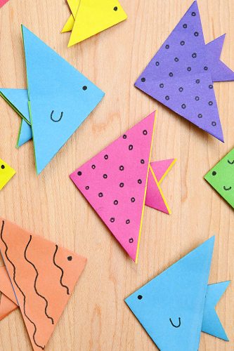 Origami Fish | Fun and Easy Paper Fish Craft
