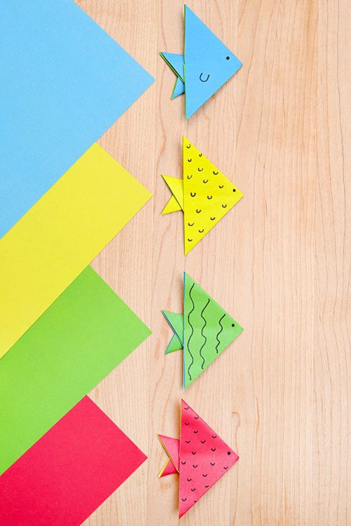 Origami Fish | Fun and Easy Paper Fish Craft