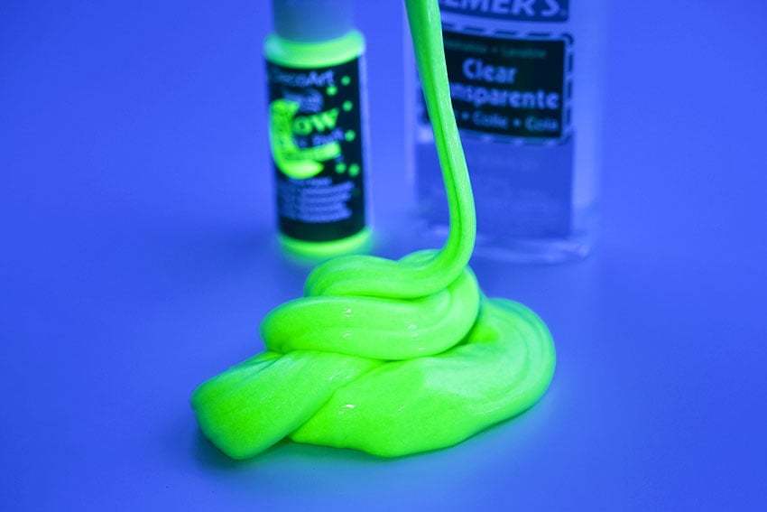 How To Make Glow In The Dark Slime Make Your Own Glow In The Dark