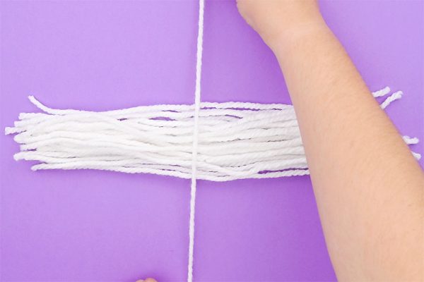 Yarn Ghost Craft | Fun and Easy Tassel Ghosts
