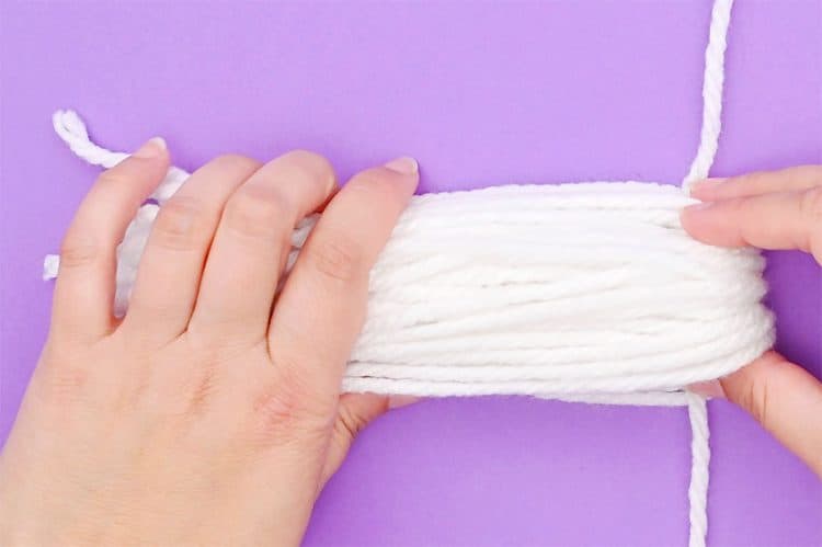 Yarn Ghost Craft | Fun and Easy Tassel Ghosts