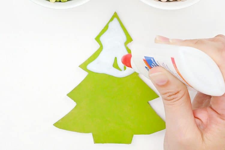 Christmas Bean Art | Christmas Bean Mosaics