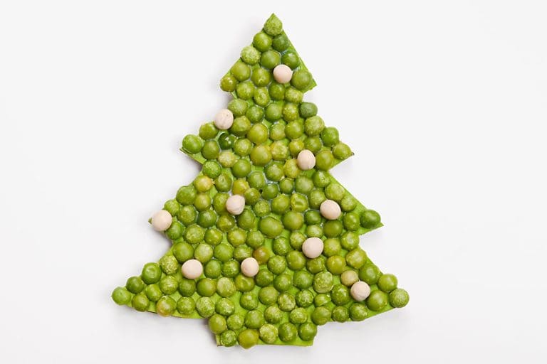 Christmas Bean Art | Christmas Bean Mosaics