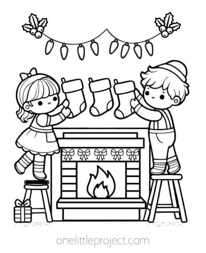 Christmas Coloring Pages | Free, Printable Christmas Color Sheets