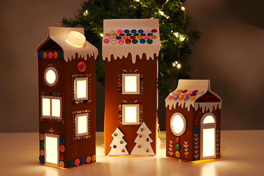 Splitcoast Christmas Milk Carton Crafts