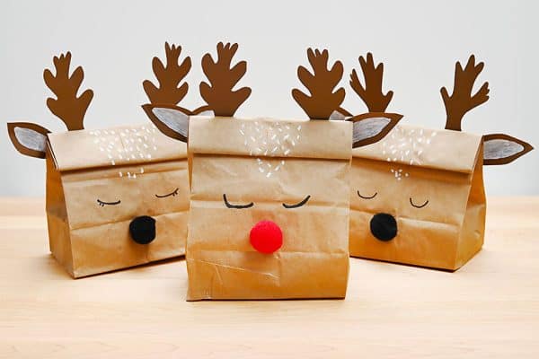 Egg Carton Reindeer - Easy Christmas Craft for Kids