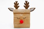 Reindeer Gift Bags | DIY Reindeer Gift Bag Craft (Free Templates!)