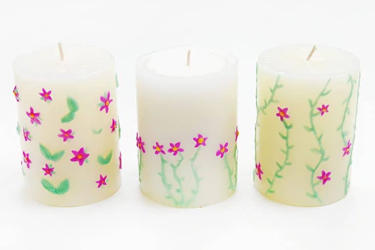 Candle Painting | Fun Candle Painting Ideas
