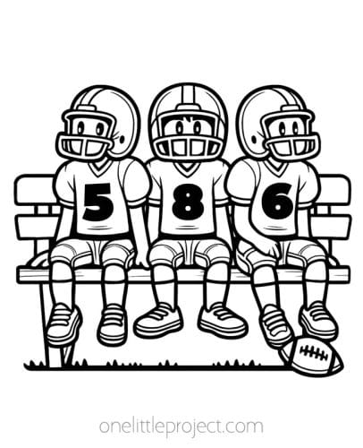 Football Coloring Pages | Free, Printable Football Coloring Sheets